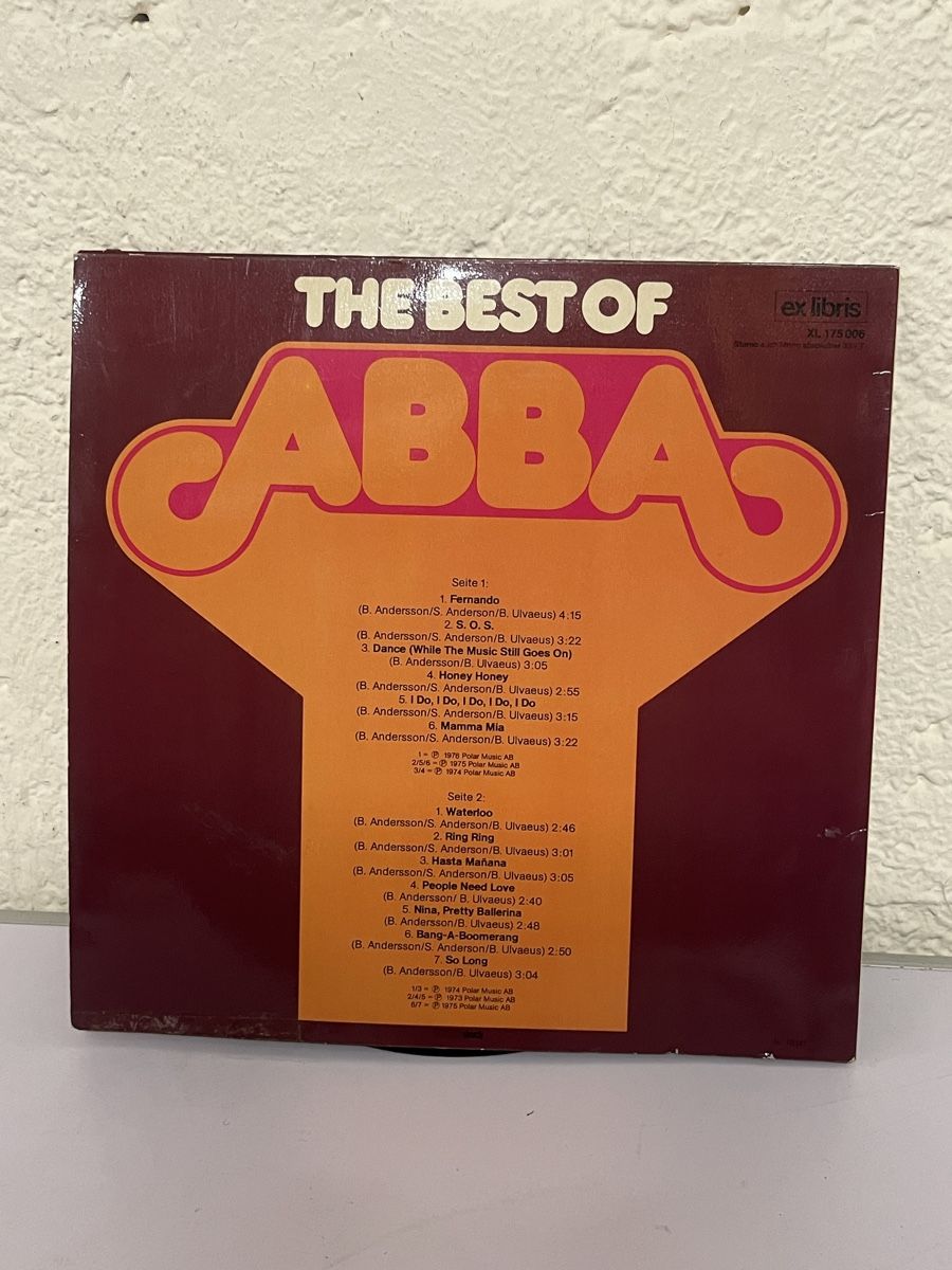 ABBA - The Best Of - Ex Libris Schallplatte - Top! (nik8) (Gebraucht ...
