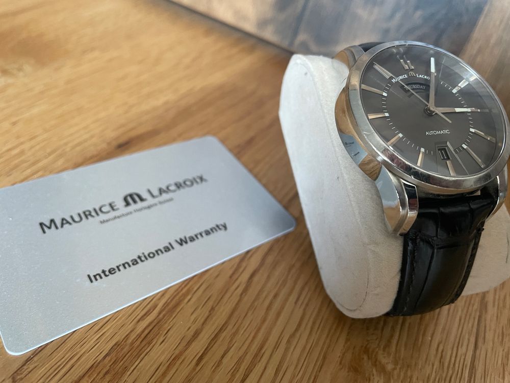 Maurice Lacroix Model Pontos Day-Date Automatic | 40mm (Gebraucht) in ...