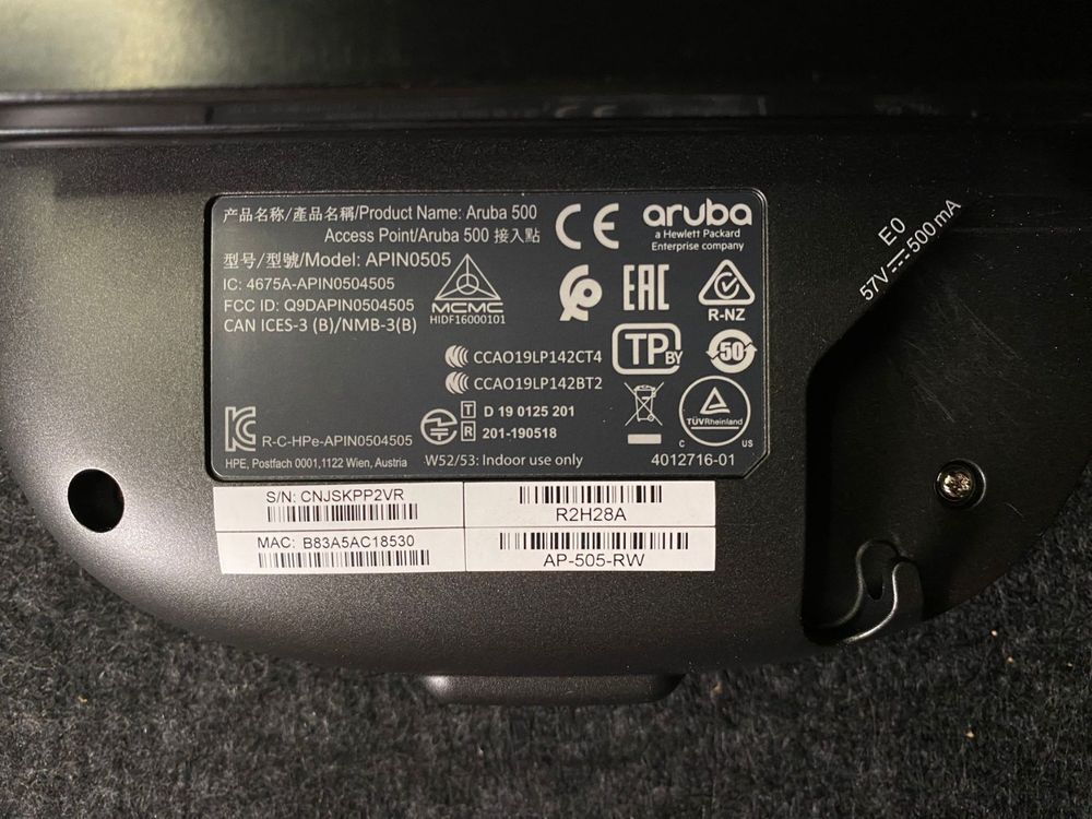 HP Aruba AP-505 Access Point (Gebraucht) in Blatten(Lötschen) für CHF ...