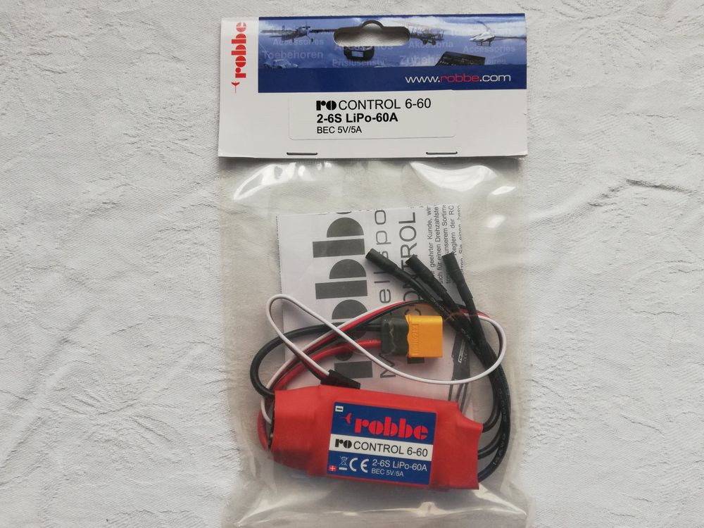 Robbe Ro-Control 6-60 2-6S Lipo 60A | Kaufen auf Ricardo