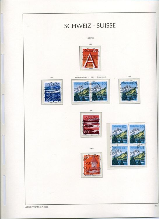 4 ASUGABEN ET VOLL - DAUERMARKEN UND HEFTCHEN LUXUS (Gebraucht) in Sarmenstorf für CHF 1 – mit ...