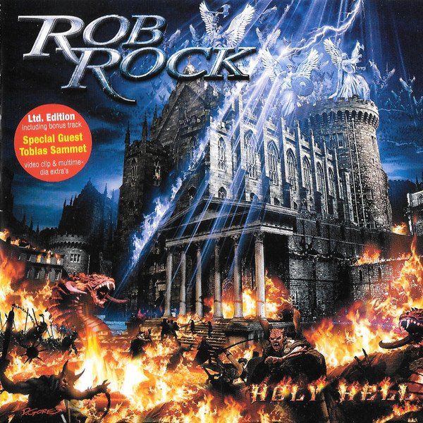 CD/ ROB ROCK : HOLY HELL (2005) POWERMETAL - PROD.: ROY Z (Gebraucht ...