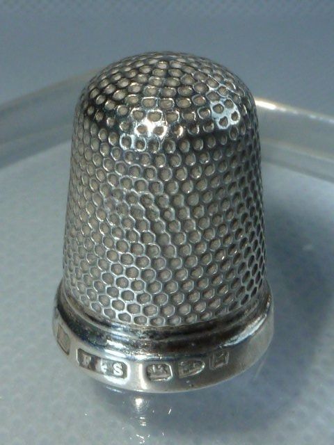 Englische Fingerhut, Silber Sterling, 1894 J. (Gebraucht) in Deal ...