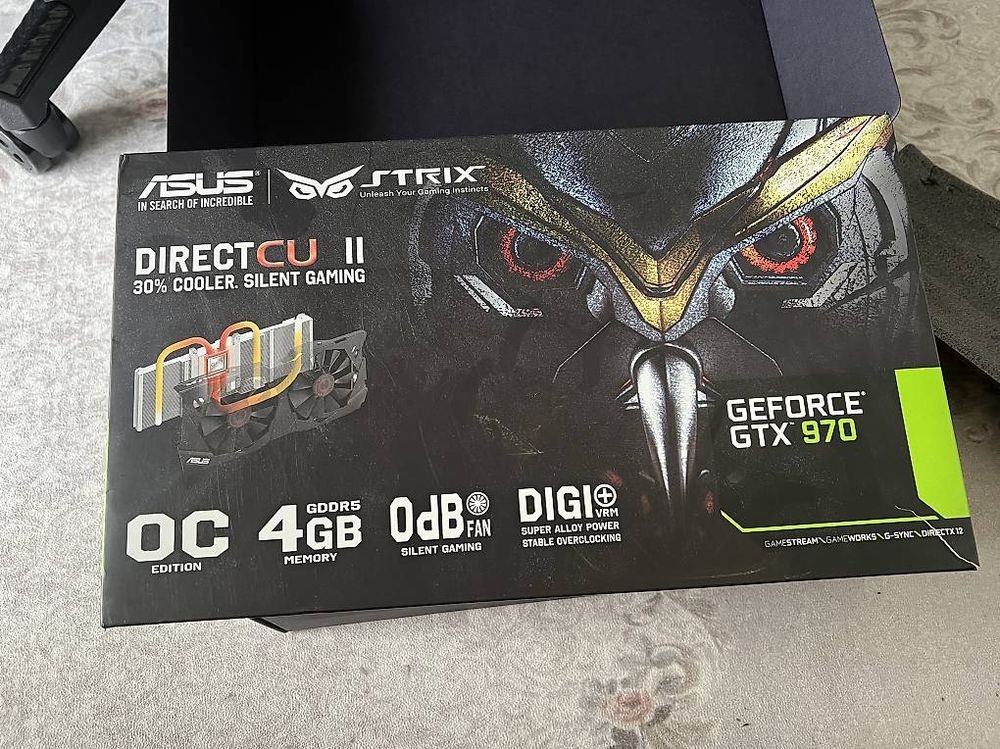 Asus GeForce GTX 970 STRIX DirectCU II, 4 Go (Gebraucht) in Yverdon-les ...
