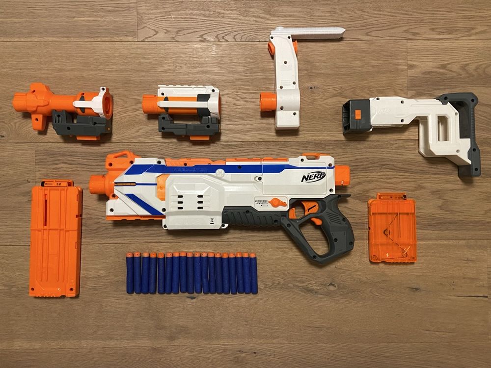 Nerf N-Strike Modulus Regulator Top Zustand (Gebraucht) in Speicher für ...