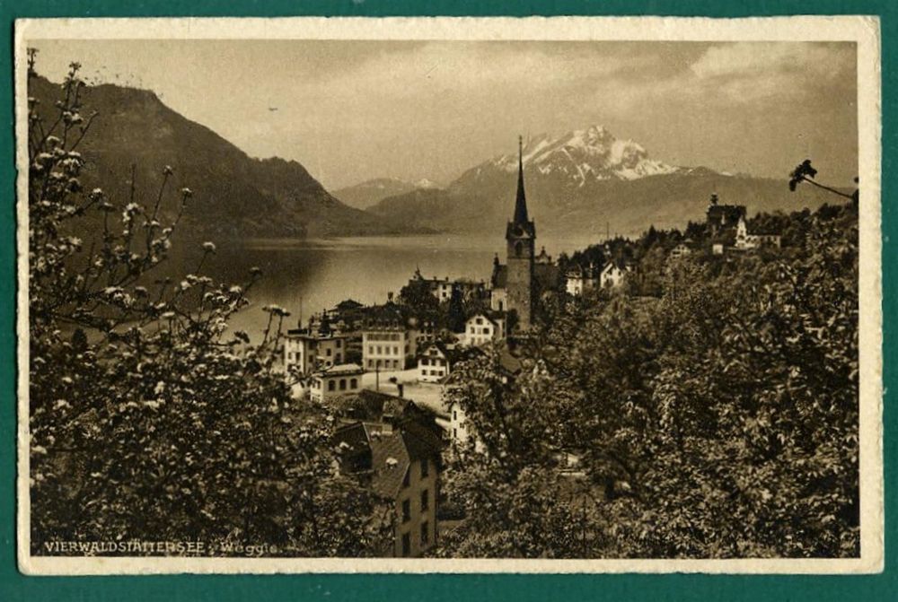 Weggis am Vierwaldstättersee, 1917 (Gebraucht) in Sargans für CHF 1 – mit Lieferung auf Ricardo ...