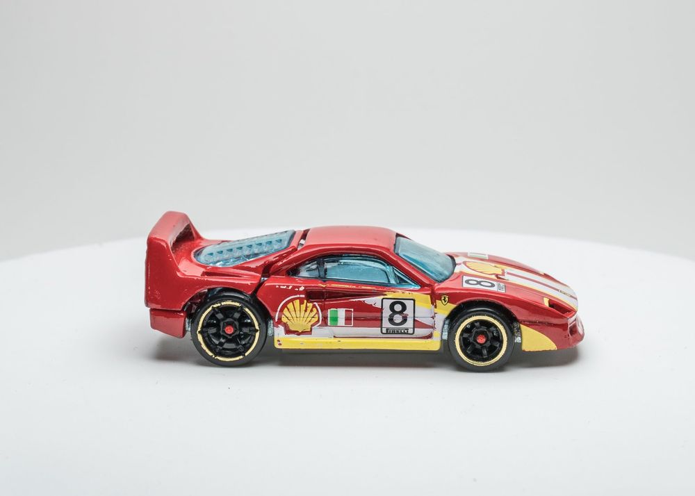 2007 Hot Wheels, Ferrari F40, Ferrari Racer Series (Neu (gemäss ...