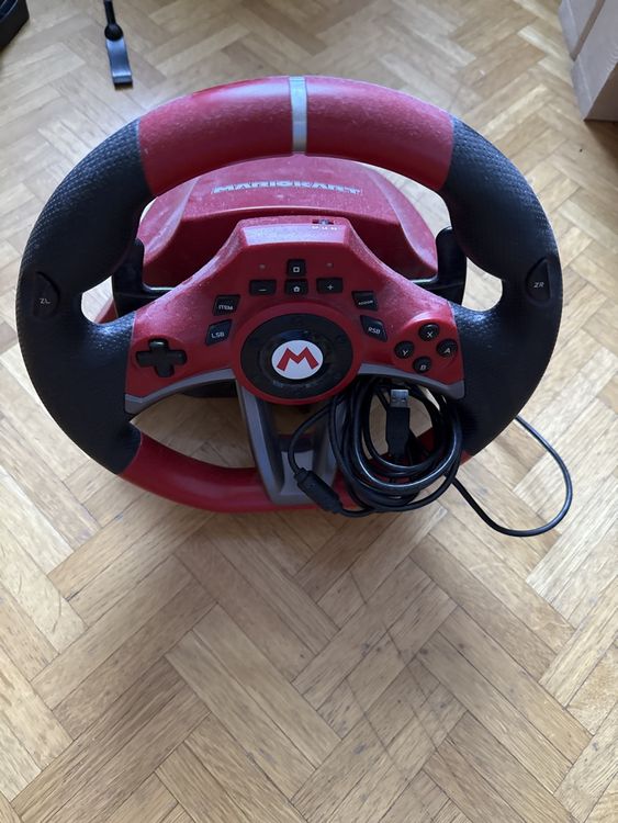 Volant Mario Kart Racing Wheel Pro Deluxe Nintendo Switch (Gebraucht ...