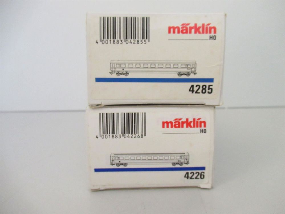 Märklin 4285 + 4226 DB IC Wagen AC H0 (Gebraucht) in Basel für CHF 31 ...