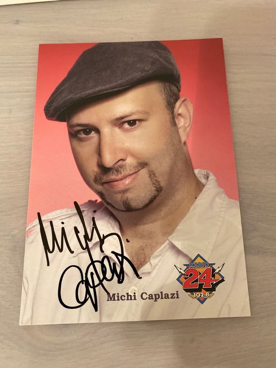 Michi Caplazi Radio 24 Autogramm (Gebraucht) in Dietikon für CHF 0.1 ...
