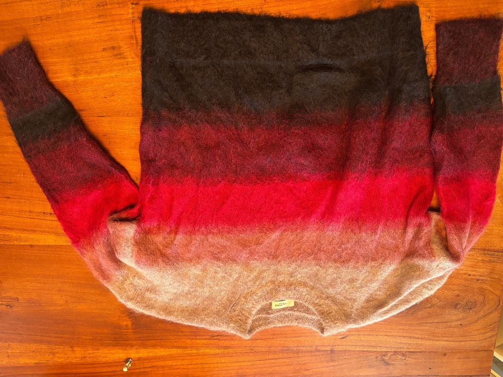 Isabel Marant Pulli mit Farbverlauf (Pink-Lila-Rot) (Gebraucht) in ...