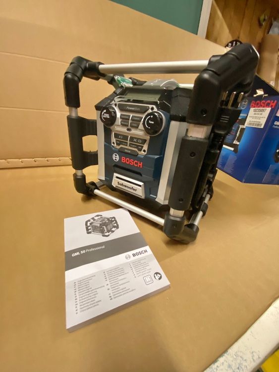 Bosch GML 50 Professional ,Radio (Neu und originalverpackt) in Igis für ...