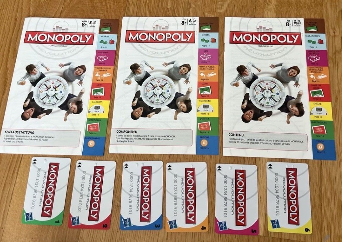 🇨🇭Monopoly Revolution - Schweizer Ausgabe / Edition Suisse (Gebraucht ...