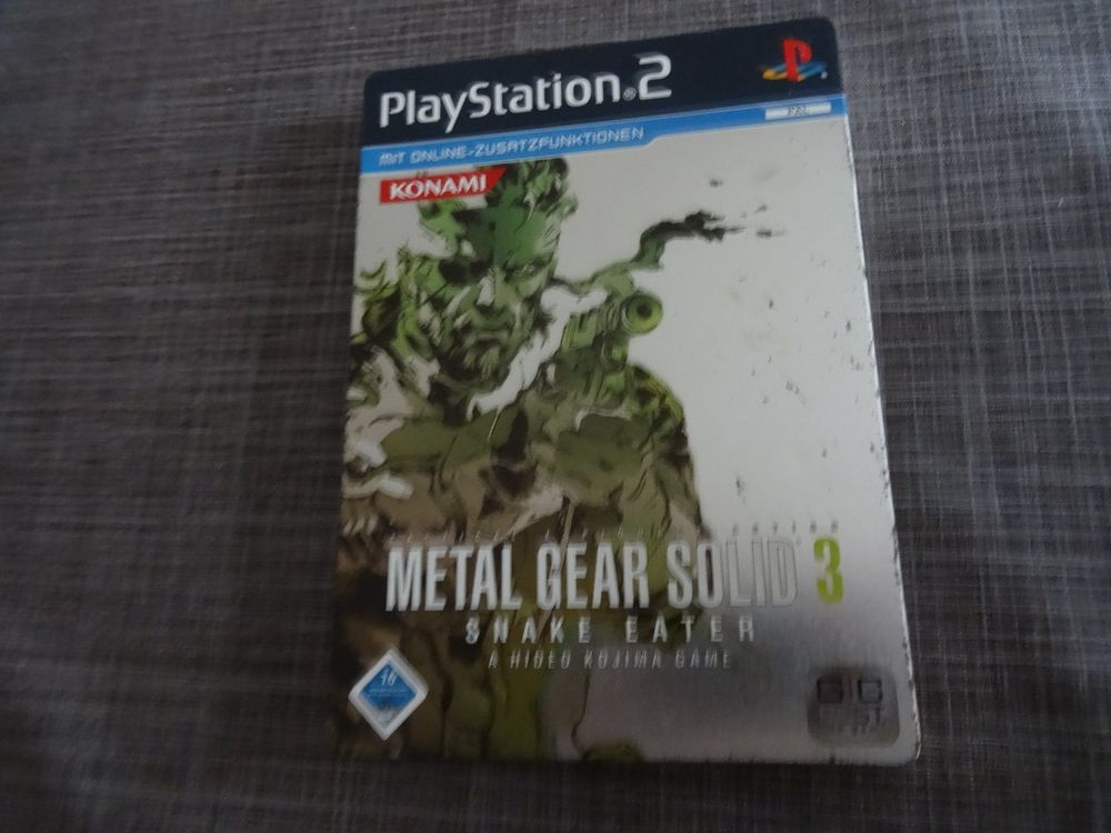 Metal Gear Solid 3 - Snake Eater Steelbook PS2 (Gebraucht) in Olten für ...