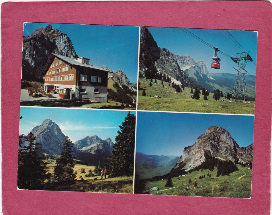 Berggasthaus Holzegg Seilbahn Brunni Holzegg 1977 (Gebraucht) in ...