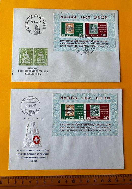 2x Sonderbriefe 1965 NABRA Bern | Kaufen auf Ricardo