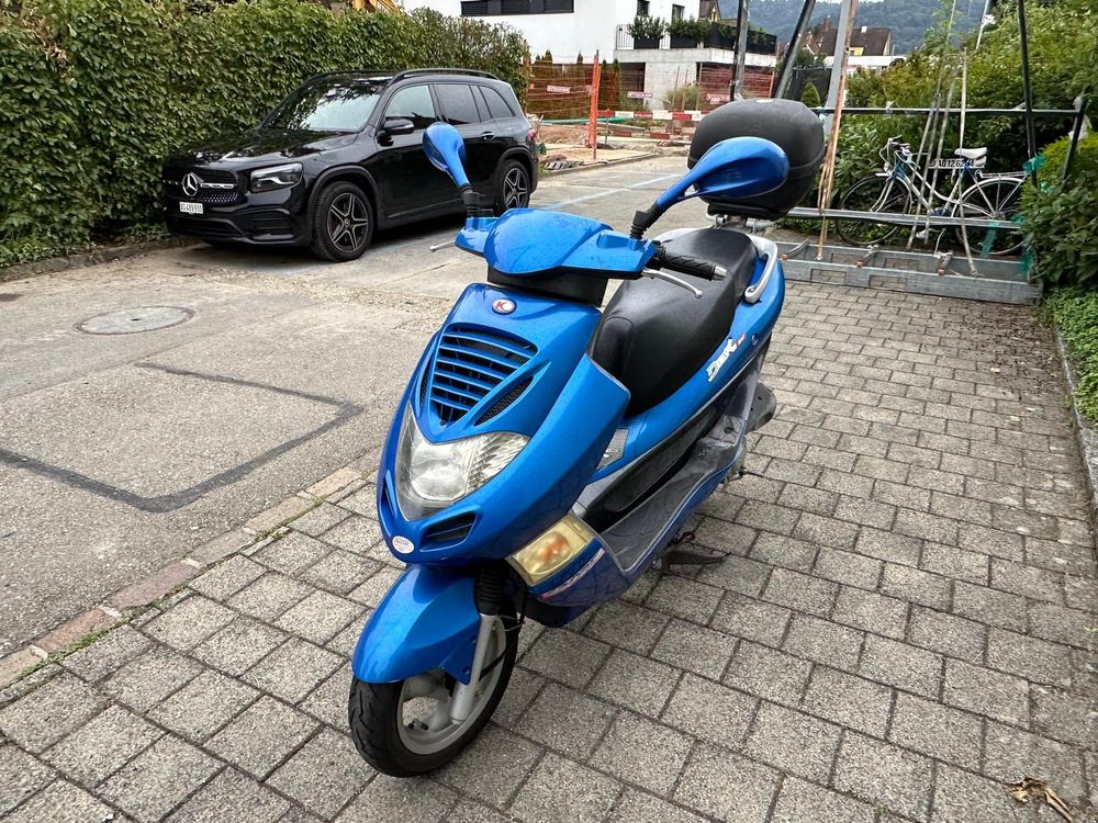 Roller / Kleinmotorrad KYMCO S8 DINK 50 Blau (45 Km/h) (Gebraucht) in Wettingen für CHF 260 ...