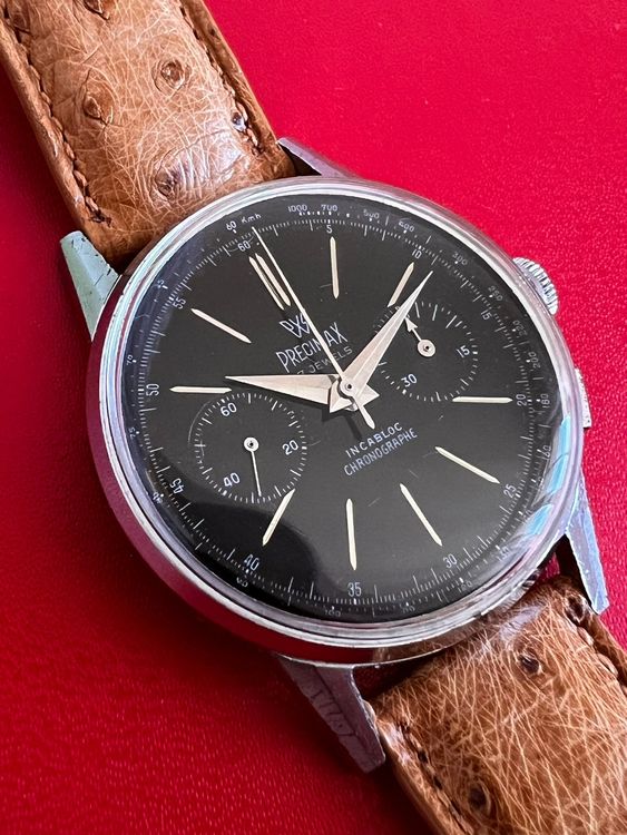 Precimax Chronograph in Stahl mit tollem Zifferblatt, 1960 (Gebraucht ...