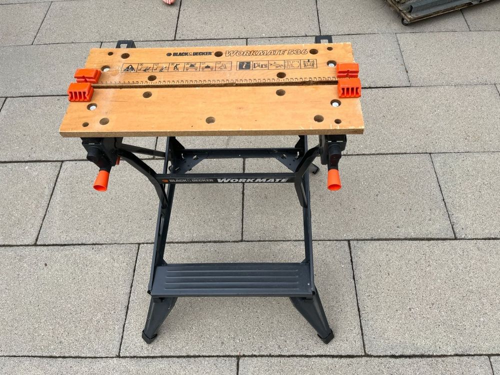 Black & Decker Workmate 536 / Werkbank m. 2 Arbeitshöhen | Kaufen auf ...