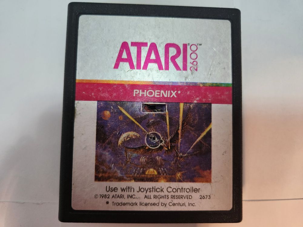 Atari 2600 Phoenix Defekt? (Defekt) in Pratteln für CHF 1.9 – mit Lieferung auf Ricardo kaufen