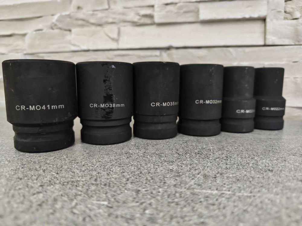 1'' Schlagschrauber Nußsatz 6-tlg. Stecknüsse 22 - 41 mm (Neu (gemäss ...