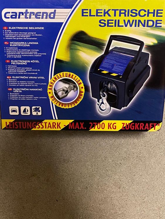 Cartrend Elektrische Seilwinde | Kaufen auf Ricardo