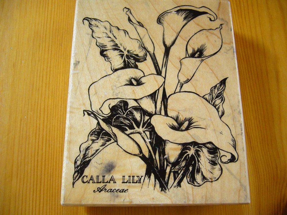 Motivstempel "Calla" (Gebraucht) in Balsthal für CHF 5 – mit Lieferung ...