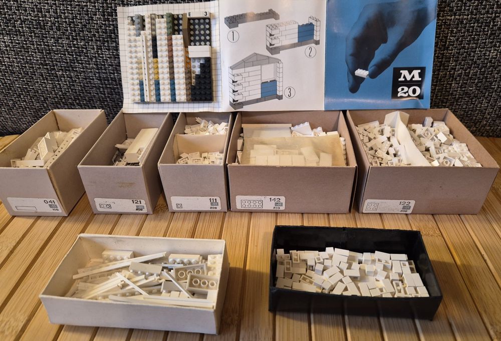Seltener Baukasten - Mini-Lego / Modulex M20 (Gebraucht) in Basel für CHF 29 – mit Lieferung auf ...