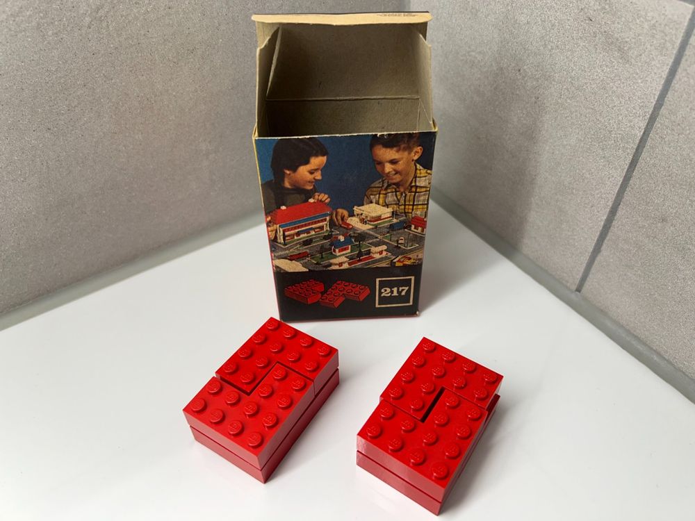 217 LEGO - "4 x 4 Corner Bricks" ("Pat. pend.") (Gebraucht) in Neuenegg ...