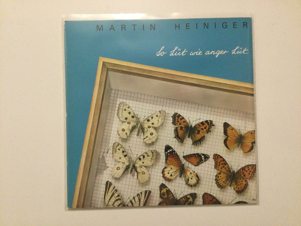 Martin Heiniger LP - So Lüt Wie Auger Lüt (Gebraucht) in Gutenswil für ...