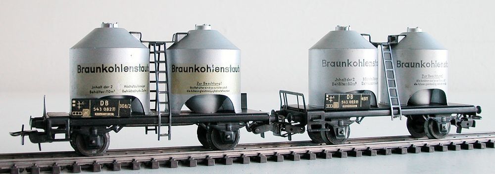 Märklin 2 Kohlenstaubwagen der DB Spur H0 | Kaufen auf Ricardo