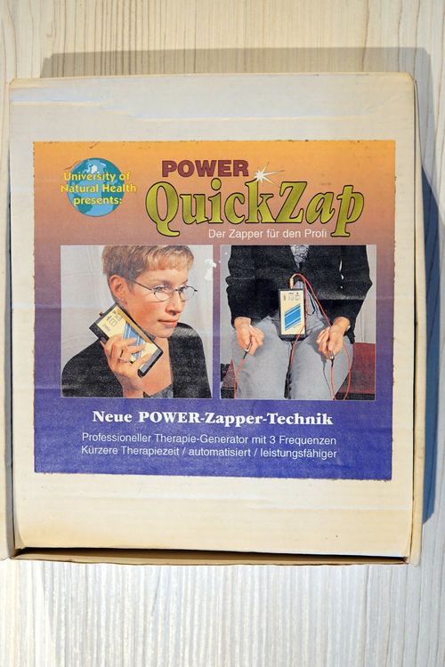 Power QuickZap Profi Zapper Therapie Gerät N Preis Fr. 620.- (Gebraucht ...