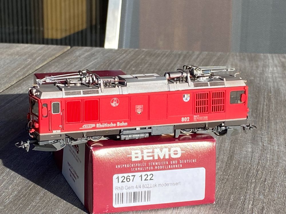 RhB Bemo H0m Gem 602 ESU V4 SOUND Pirovino (Neu (gemäss Beschreibung ...