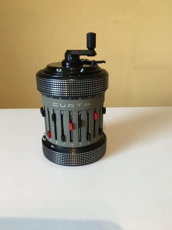 Mechanische Rechenmaschine CURTA (Neu und originalverpackt) in ...