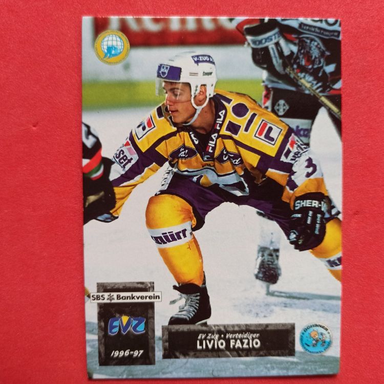 Livio Fazio - EV ZUG - 1996/97 (Gebraucht) in Dübendorf für CHF 2.9 ...