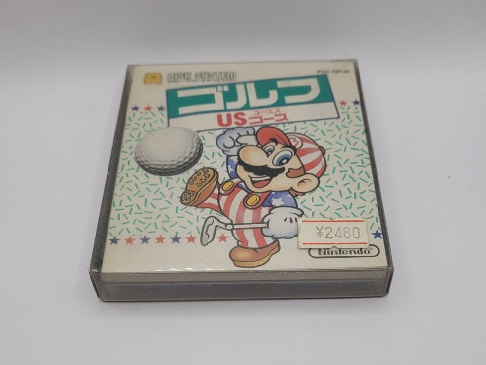 Golf US Course Famicom Disk NES OVP Komplett Japan (Gebraucht) in ...