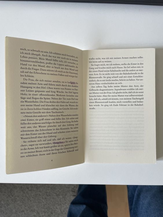 Bernhard Schlink - Der Vorleser, Roman Diogenes (Gebraucht) in ...