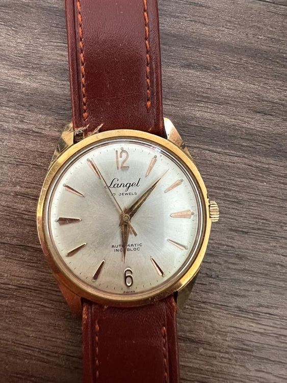 Langel Vintage Armbanduhr (Gebraucht) in Gossau SG für CHF 40 – mit ...