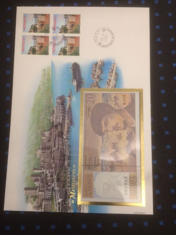 Banknotenbrief Monaco (Neu und originalverpackt) in Muralto für CHF 10.95 – mit Lieferung auf ...
