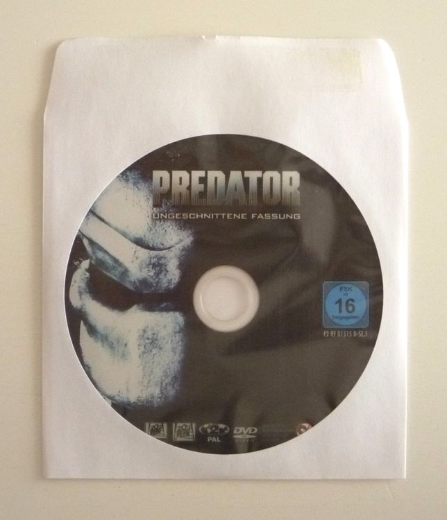 Predator (DVD) NUR DISC IN PAPIERTASCHE | Kaufen auf Ricardo