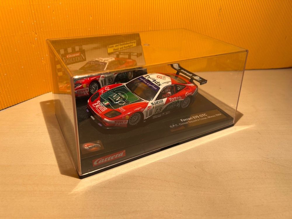 Ferrari 575 GTC «GIESSE» mit LICHT - Carrera Evolution 1:32 (Gebraucht) in für CHF 32 – mit ...