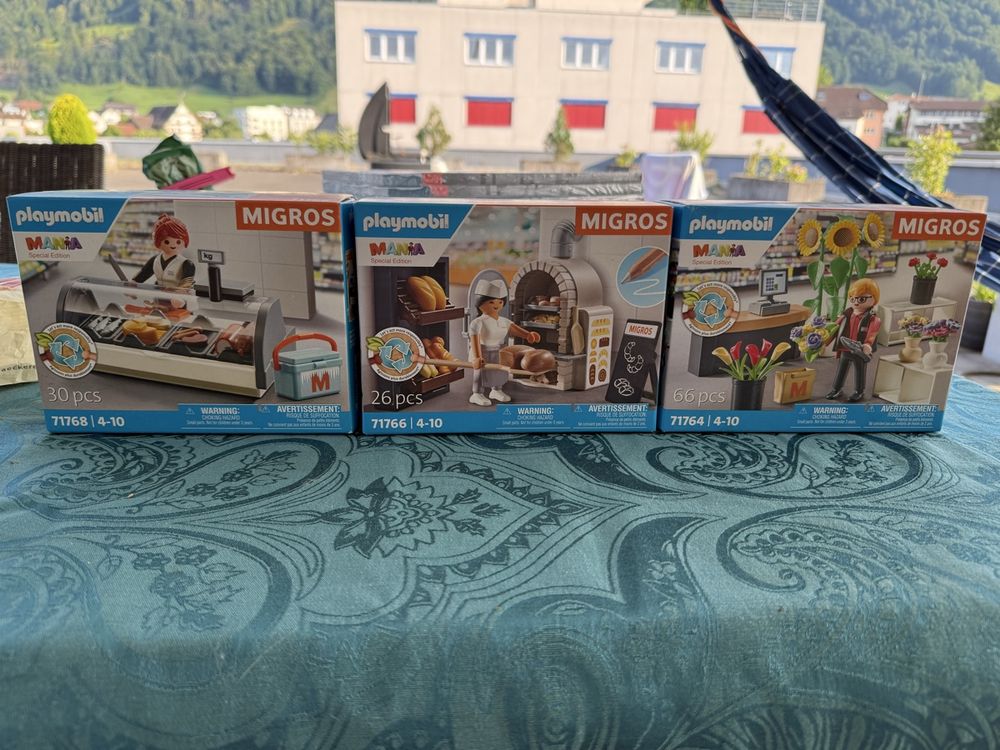 Playmobil Migros Mania, 3-er Pack (Neu und originalverpackt) in ...