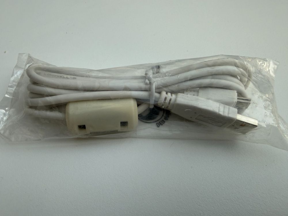 USB Kabel 2.0, Stecker USB-A auf USB Mini-B, 1.6m, Weiss (Neu (gemäss Beschreibung)) in ...