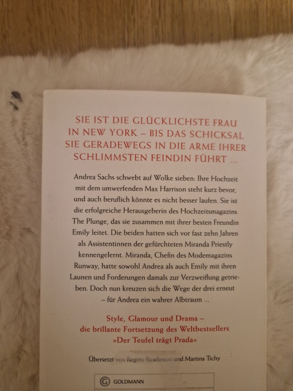 "Die Rache trägt Prada" – Lauren Weisberger (Gebraucht) in Benken für ...