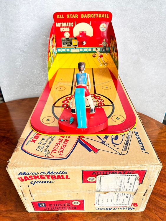 "All-Star" Basketball Game , Marx-o-Matic 1950's , U.S.A. (Gebraucht ...