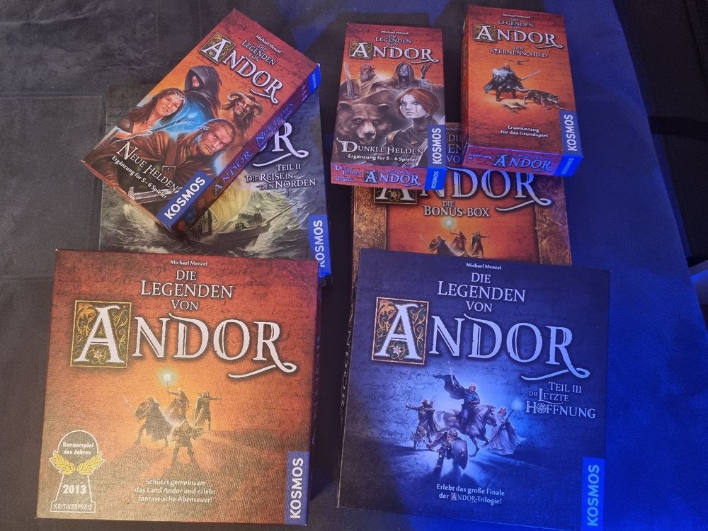Die Legenden Von Andor Mega-Bundle Brettspiel | Kaufen auf Ricardo