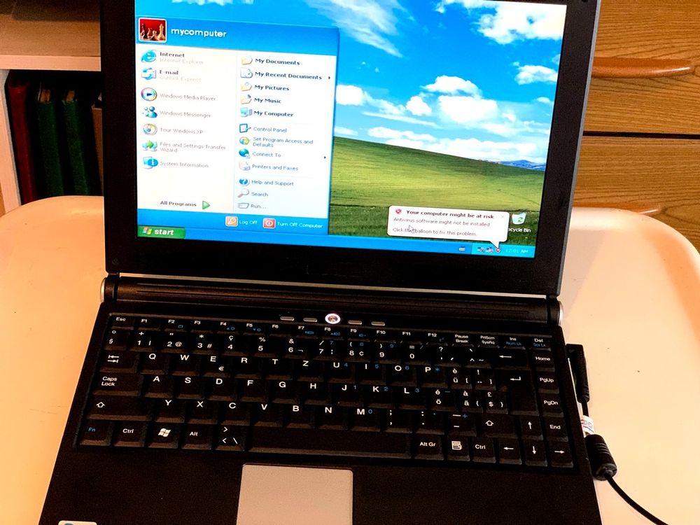 Vintage Rare MSI 1012 Mini Laptop 12 inch Inkl. Netzteil. | Kaufen auf ...