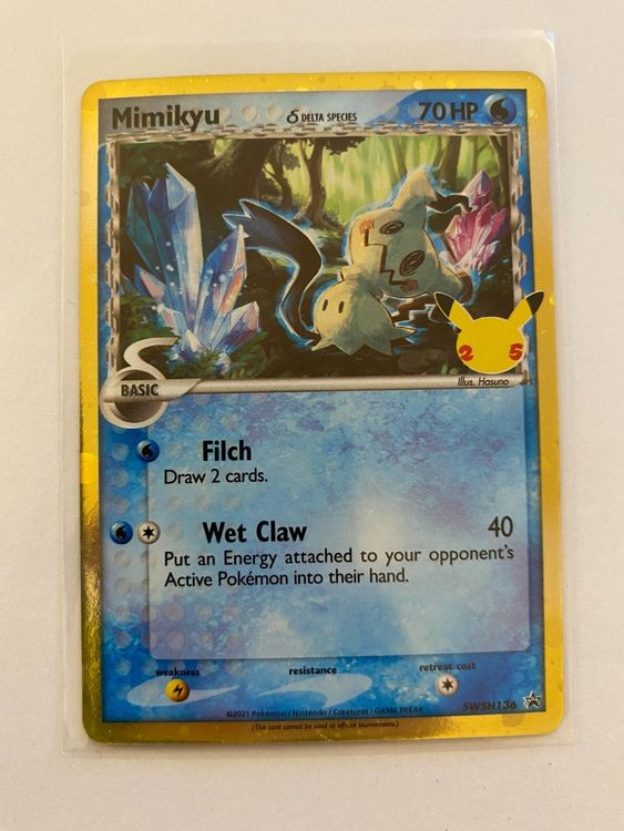 Pokemon Mimikyu SWSH 136 EN (Neu (gemäss Beschreibung)) in Elgg für CHF ...