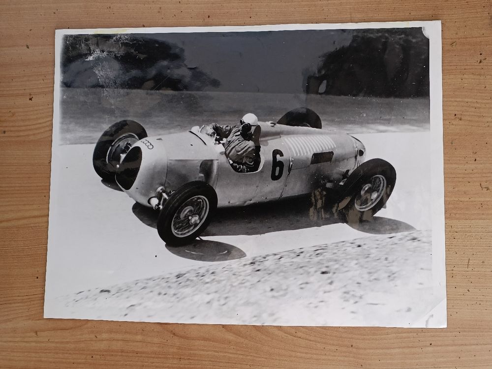 Werk Photo Grossformat / Auto Union Rennwagen von 1936 (Gebraucht) in ...