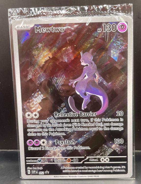 Mewtwo Pokemon Sammelkarte 052 EN / Promo | Kaufen auf Ricardo